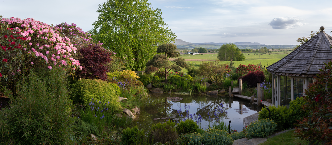 large rural garden Stirlingshire - Scottish garden design portfolio ...