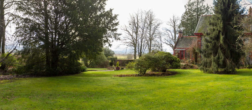 large rural garden Stirlingshire - Scottish garden design portfolio ...